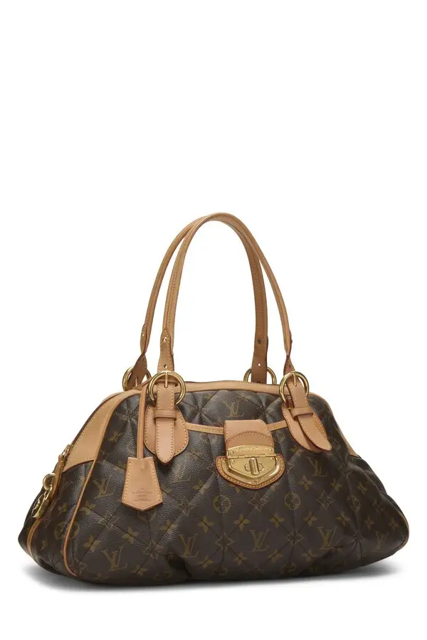 LOUIS VUITTON Monogram Canvas Etoile Bowling Bag - Brown