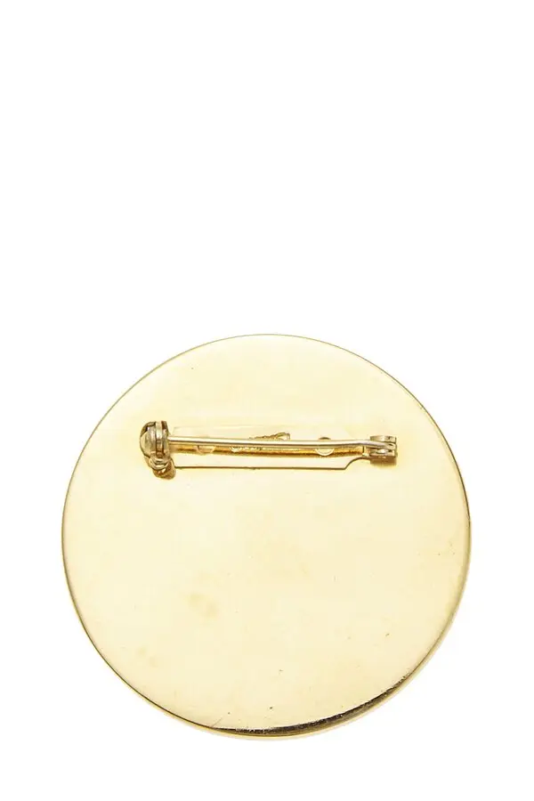 Chanel Gold & Enamel Rue Cambon Pin