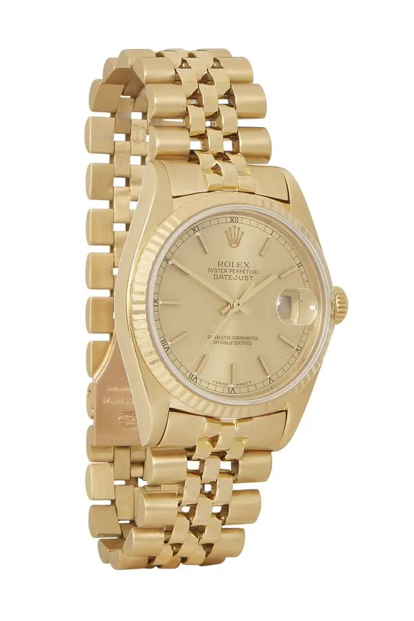 Rolex 18k Yellow Datejust - Gold