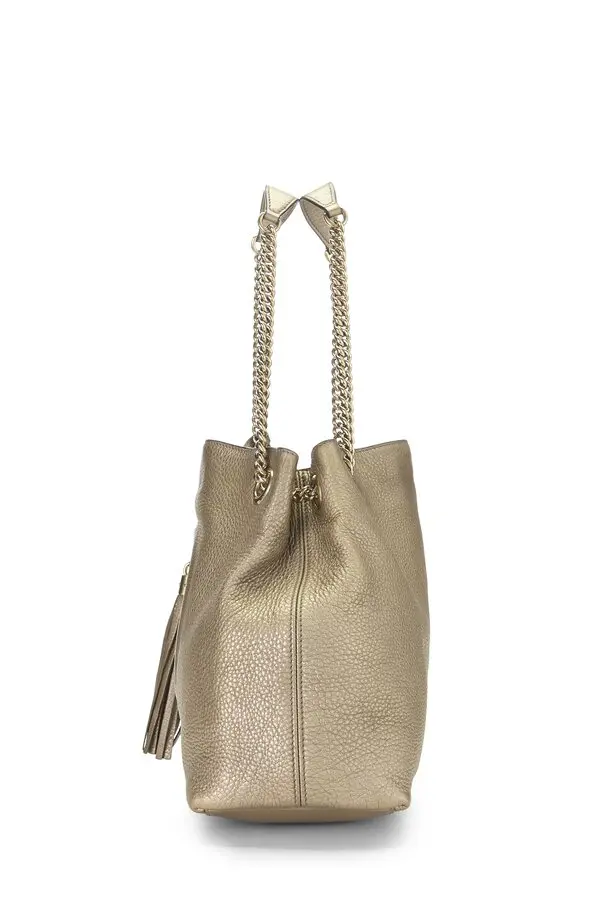 Gucci Soho Chain Tote - Gold
