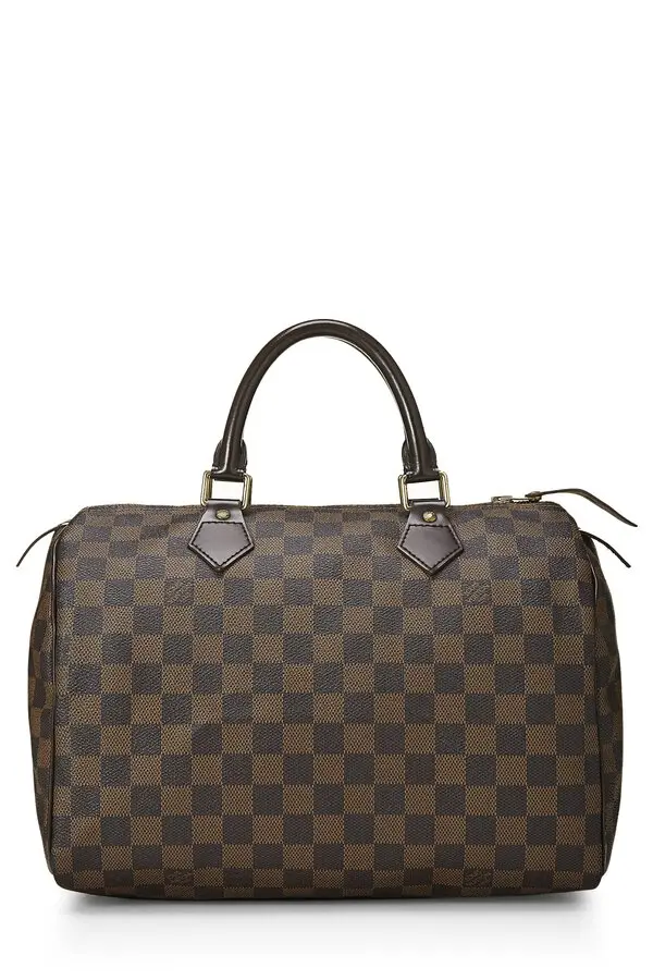 LOUIS VUITTON Damier Ebene Speedy 30 - Brown