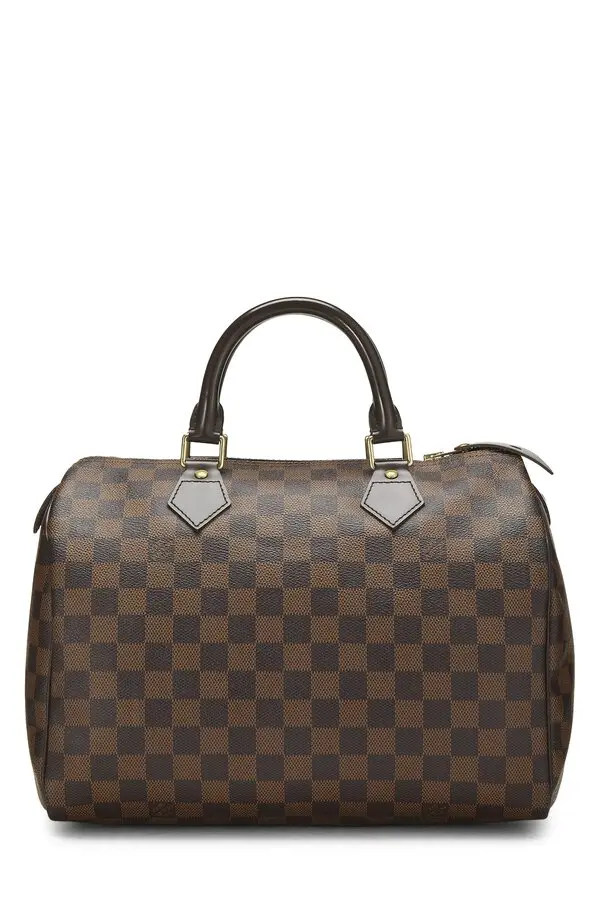 LOUIS VUITTON Damier Ebene Speedy 30 - Brown