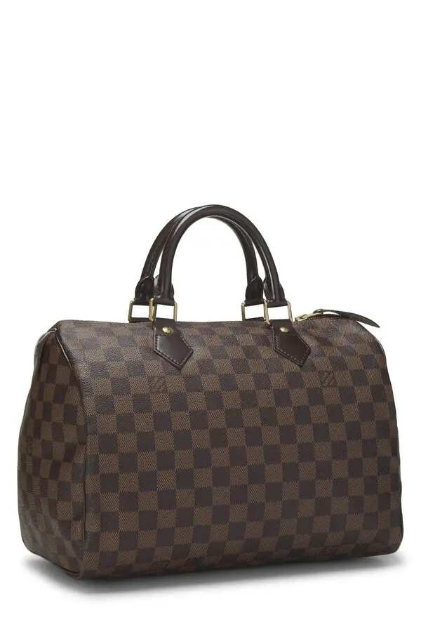 LOUIS VUITTON Damier Ebene Speedy 30 - Brown