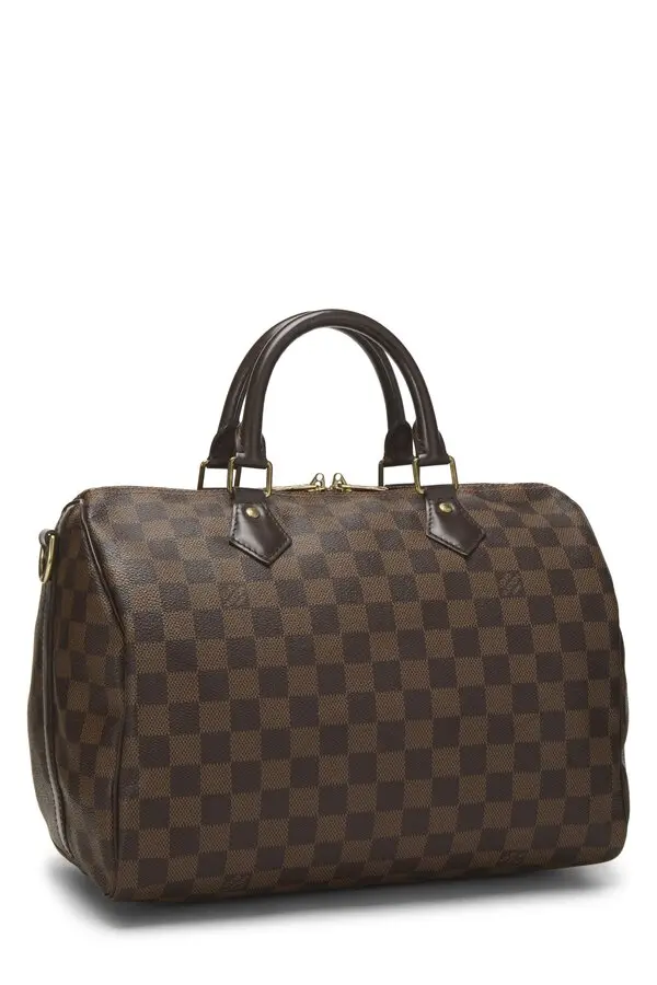 LOUIS VUITTON Damier Ebene Speedy 30 - Brown