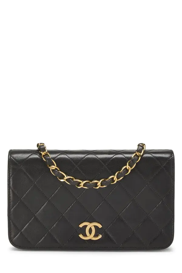 Chanel Quilted Lambskin Full Flap Bag