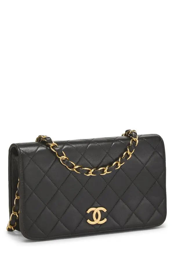Chanel Quilted Lambskin Full Flap Bag