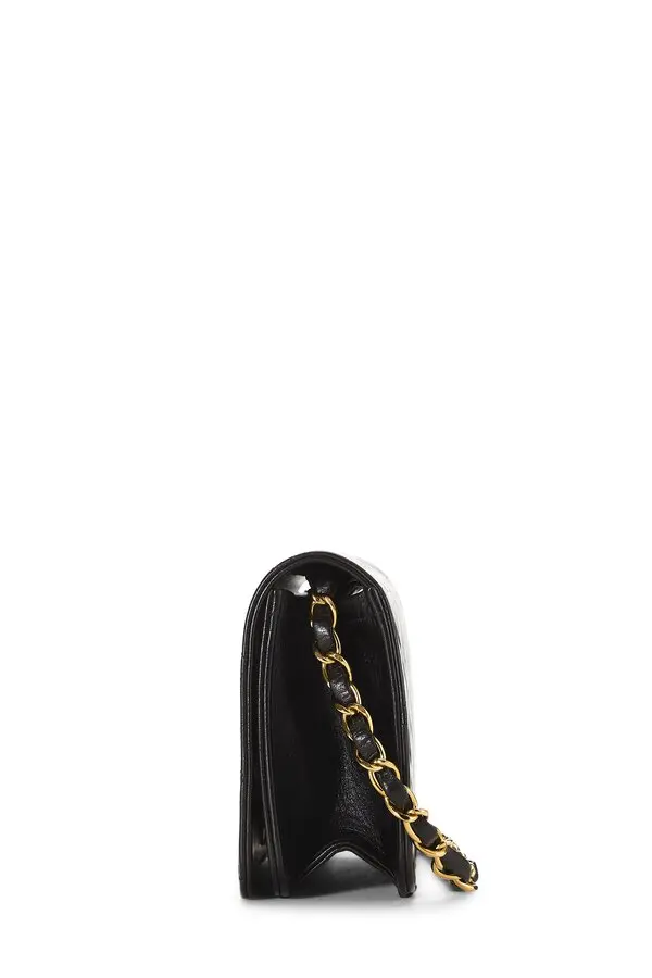 Chanel Quilted Lambskin Snap Full Flap Bag