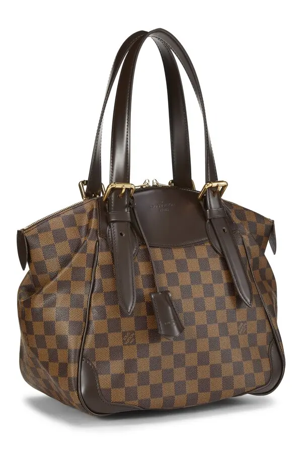LOUIS VUITTON Damier Ebene Verona - Brown