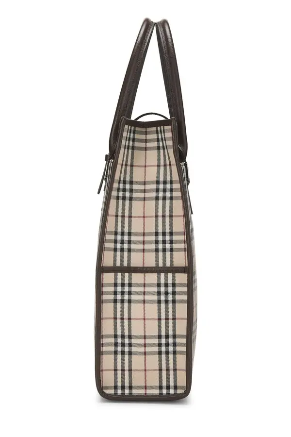 Burberry Jacquard Buckle Handbag