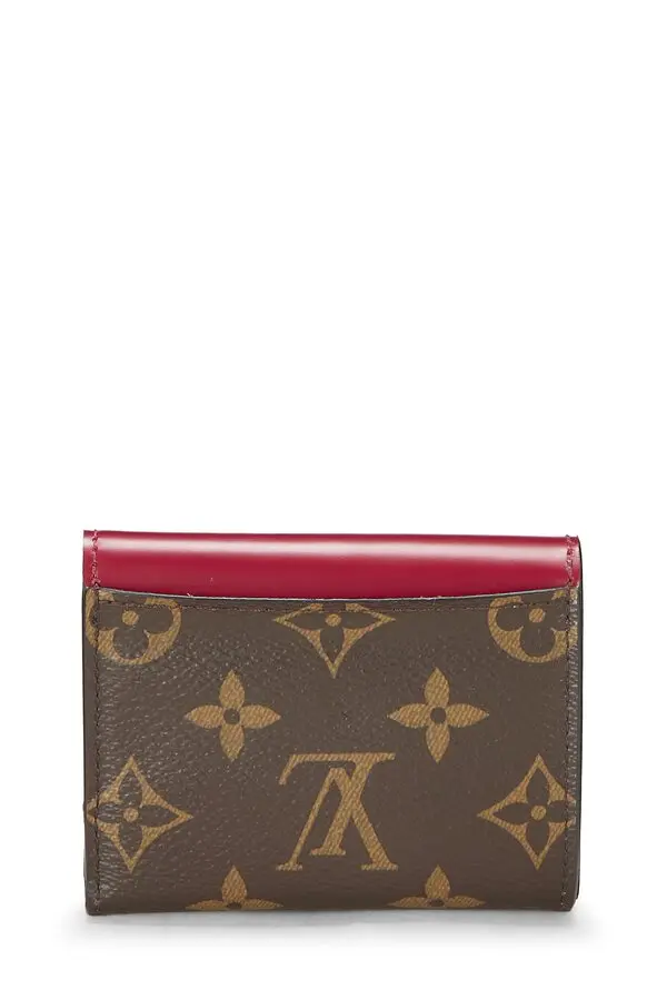 LOUIS VUITTON Monogram Canvas Zoe Wallet - Pink