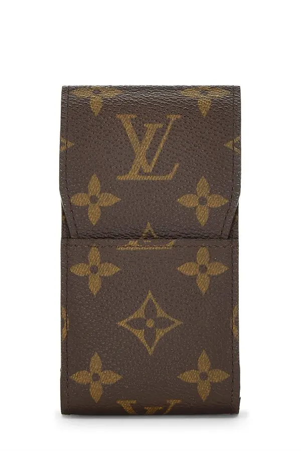 LOUIS VUITTON Monogram Canvas Cigarette Case
