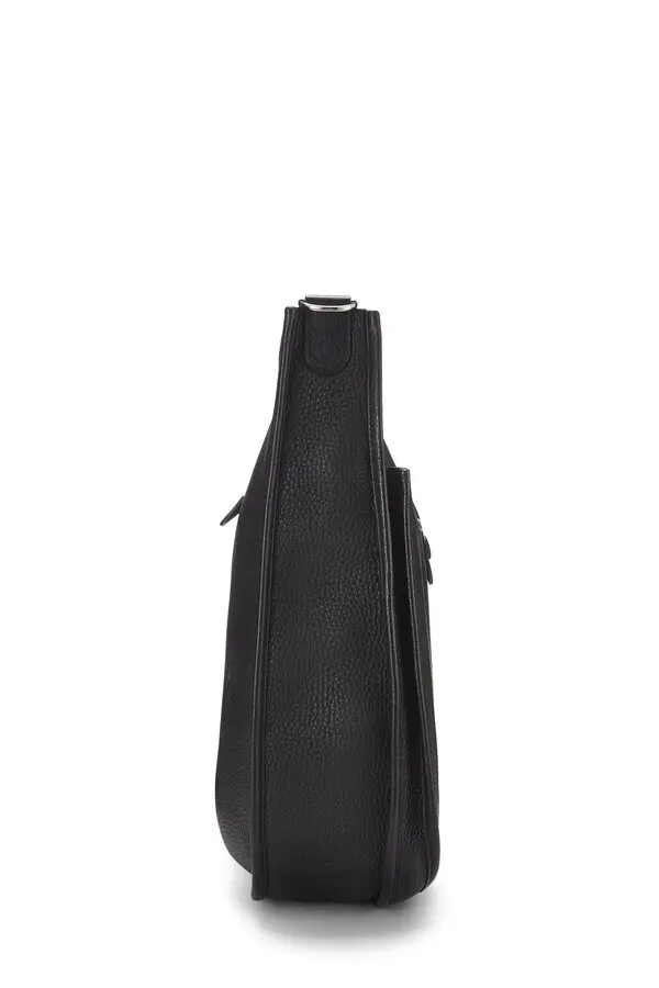 Hermès Clemence Evelyne Iii Bag - Black