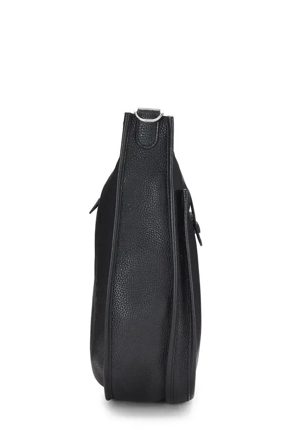 Hermès Clemence Evelyne Iii Bag - Black