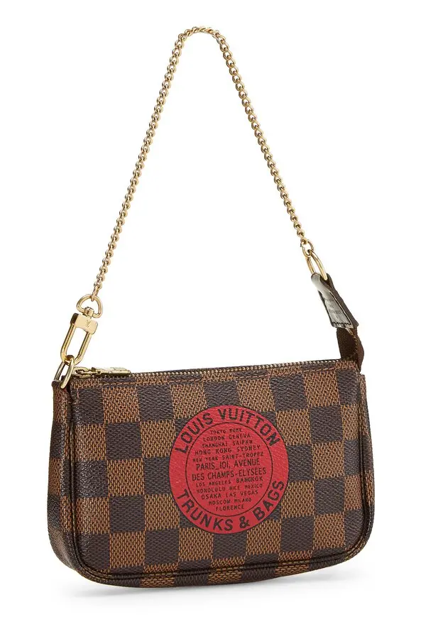 LOUIS VUITTON Damier Ebene Pochette Accessoires