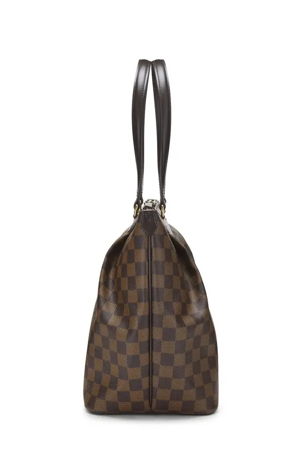 LOUIS VUITTON Damier Ebene Westminster Tote - Brown