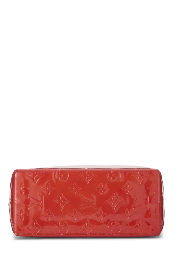 LOUIS VUITTON Sunset Monogram Vernis Reade Tote - Orange
