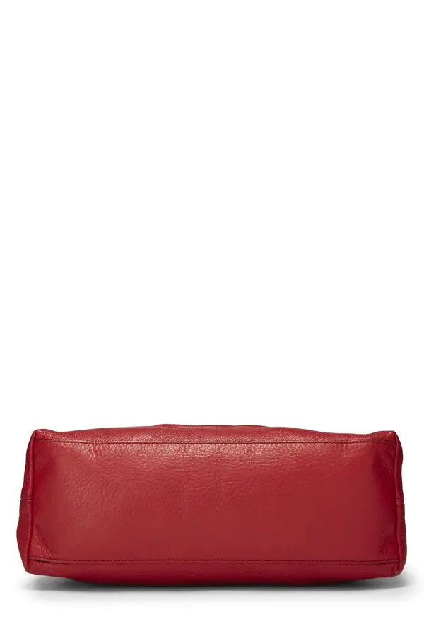 Gucci Soho Chain Tote - Red