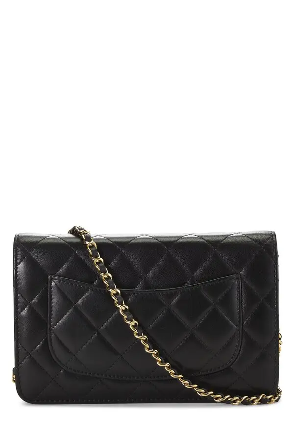 Chanel Quilted Lambskin Classic Wallet On Chain