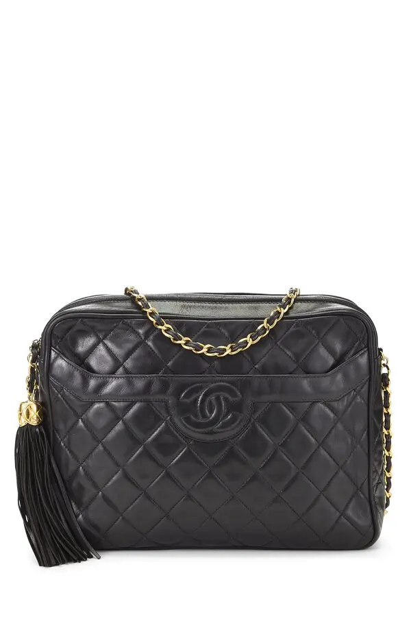 Chanel Quilted Lambskin Pocket Camera Bag