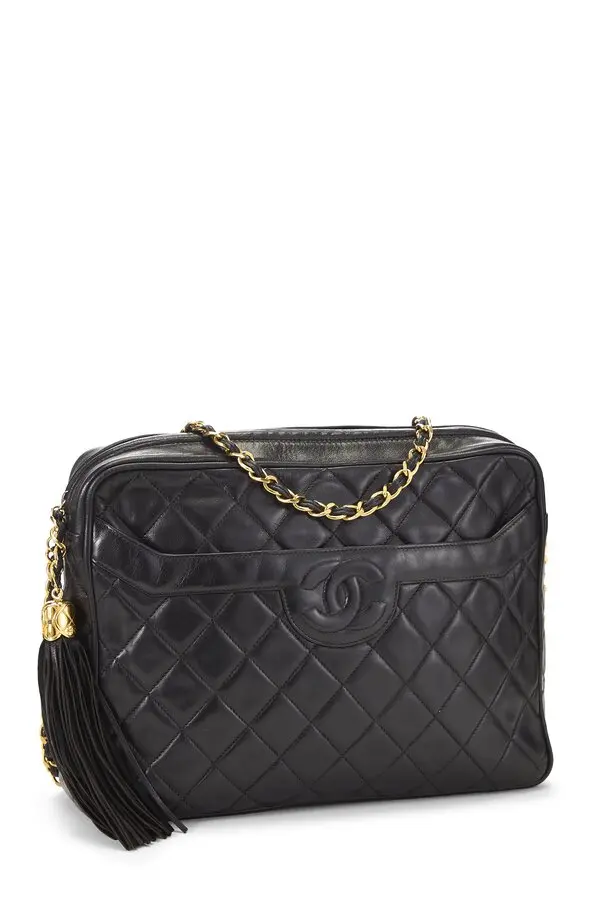 Chanel Quilted Lambskin Pocket Camera Bag