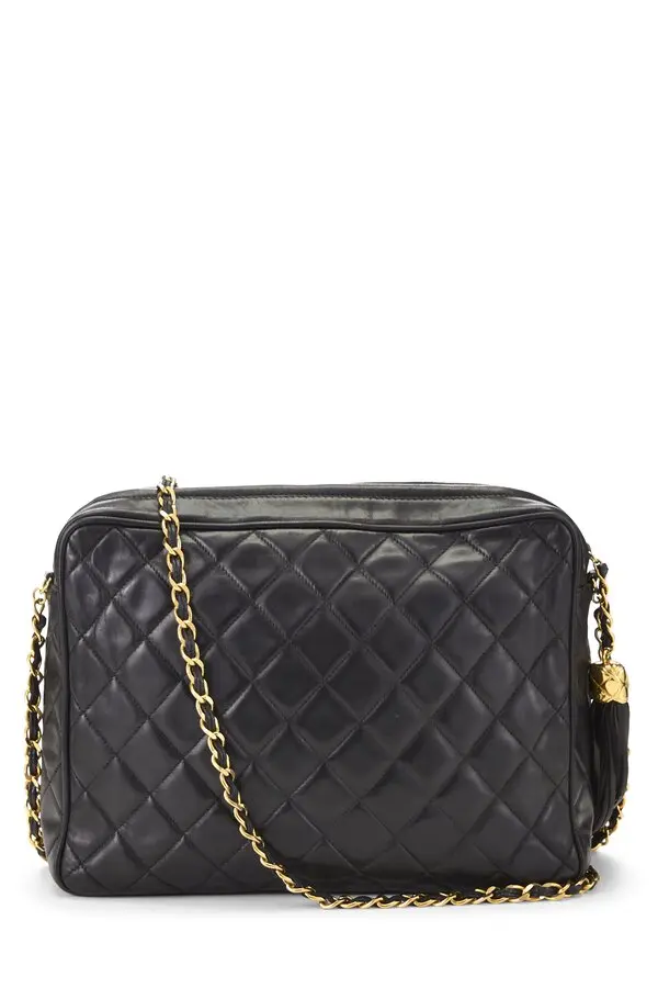 Chanel Quilted Lambskin Pocket Camera Bag