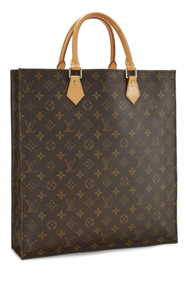 LOUIS VUITTON Monogram Canvas Sac Plat