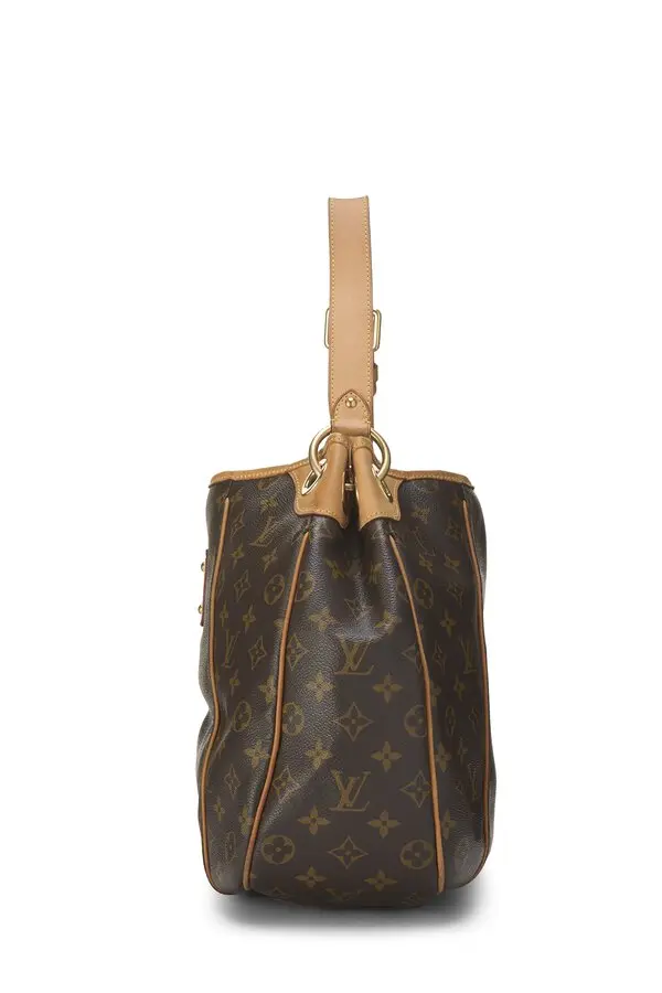 LOUIS VUITTON Monogram Canvas Galliera - Brown
