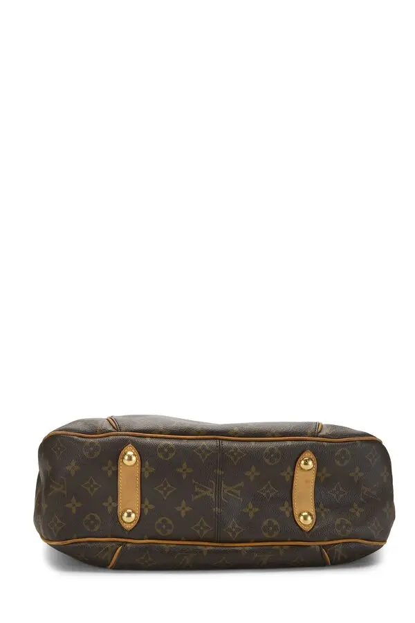 LOUIS VUITTON Monogram Canvas Galliera - Brown