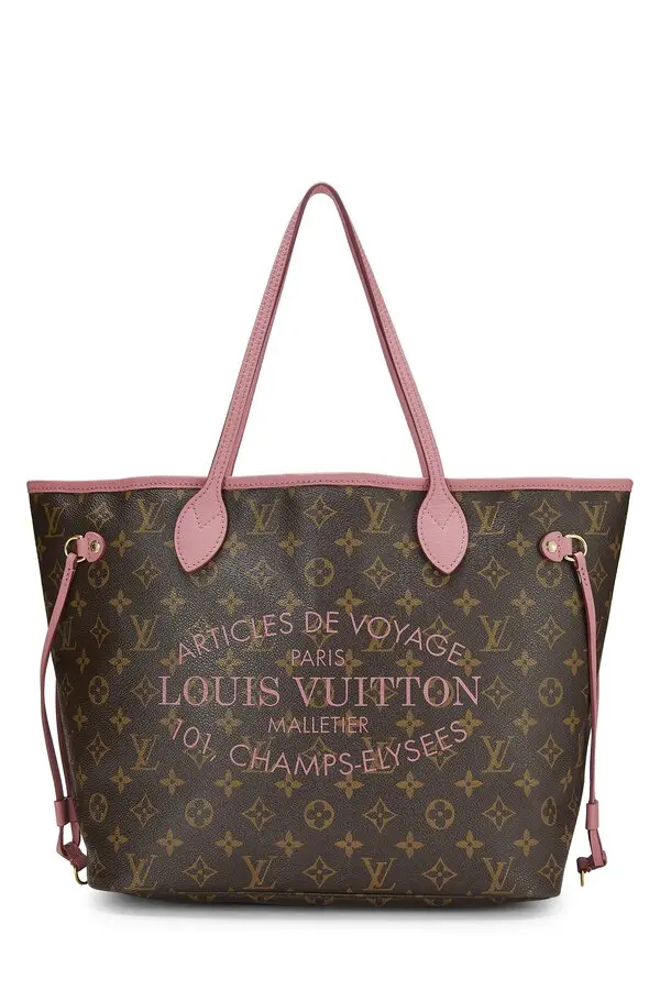 LOUIS VUITTON Monogram Ikat Flower Tote Bag - Brown