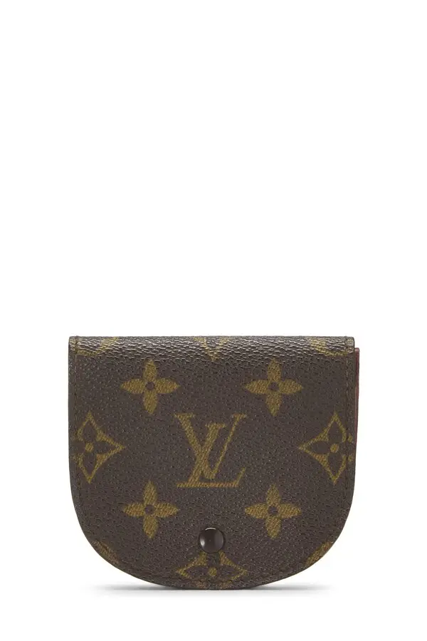 LOUIS VUITTON Monogram Canvas Porte-monnaie Gousset