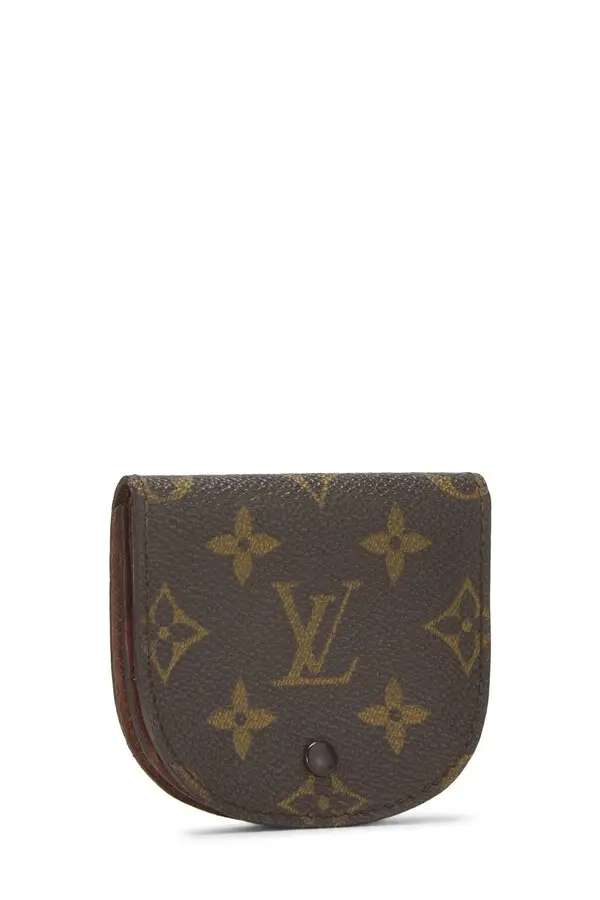 LOUIS VUITTON Monogram Canvas Porte-monnaie Gousset