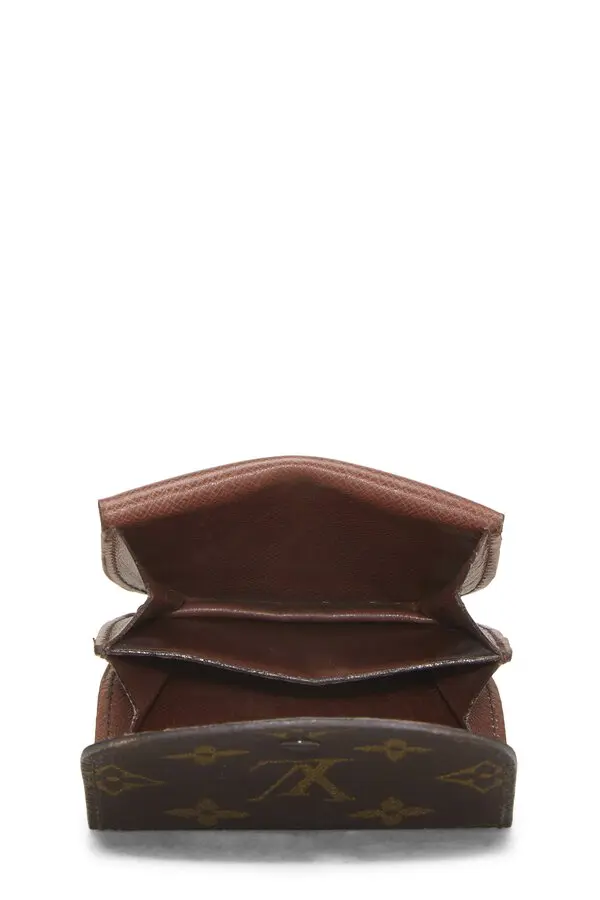 LOUIS VUITTON Monogram Canvas Porte-monnaie Gousset