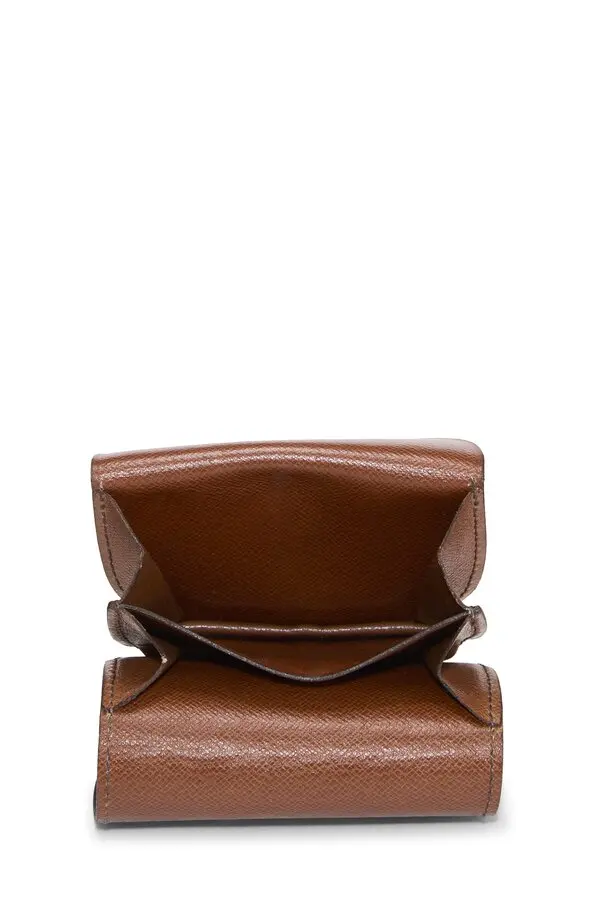 LOUIS VUITTON Monogram Canvas Porte-monnaie Gousset