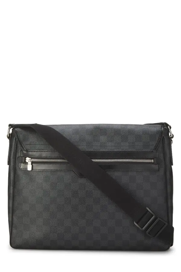 LOUIS VUITTON Damier Graphite Daniel Messenger Bag - Black