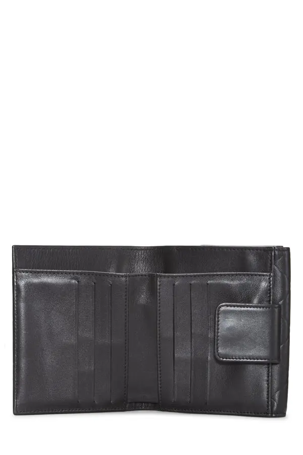Chanel Quilted Lambskin Compact Wallet