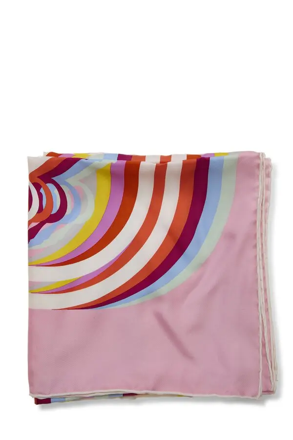 Hermès Multicolor 'brides De Gala' Silk Scarf 90