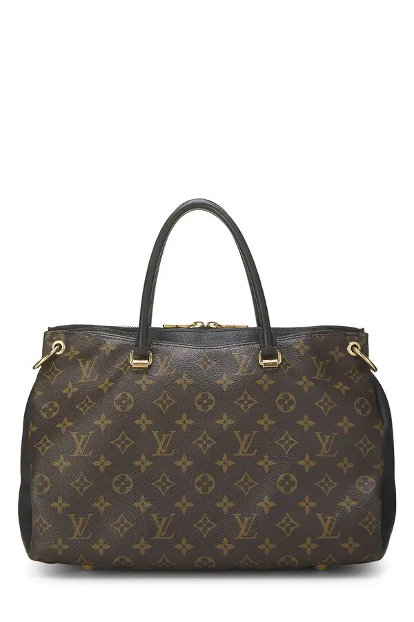 LOUIS VUITTON Monogram Canvas Pallas Nm - Black