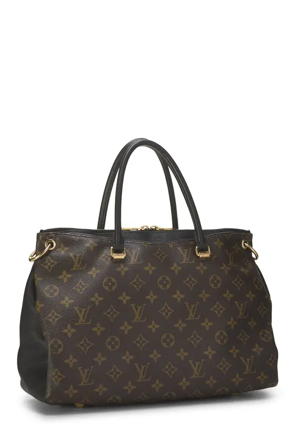 LOUIS VUITTON Monogram Canvas Pallas Nm - Black