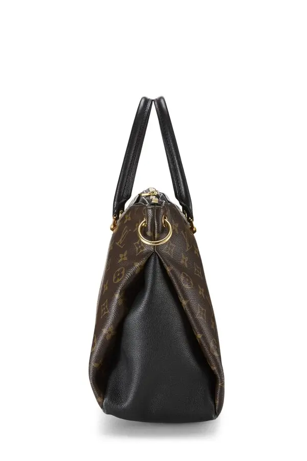 LOUIS VUITTON Monogram Canvas Pallas Nm - Black