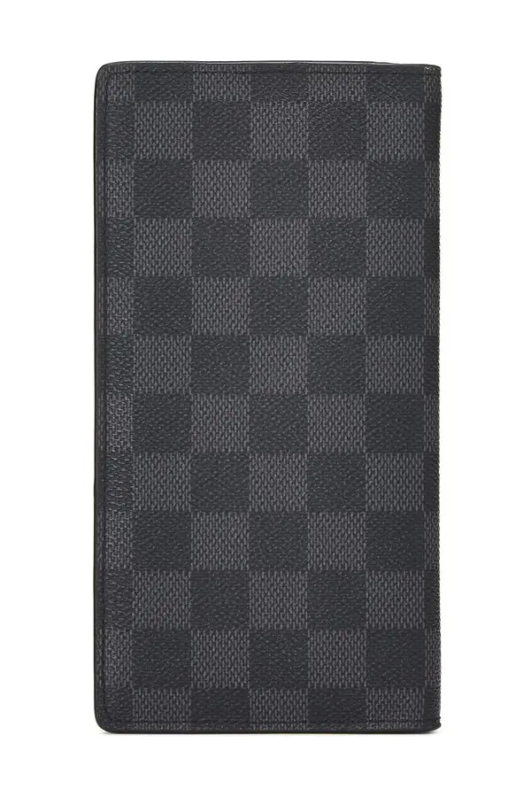 LOUIS VUITTON Damier Graphite Brazza Continental Wallet