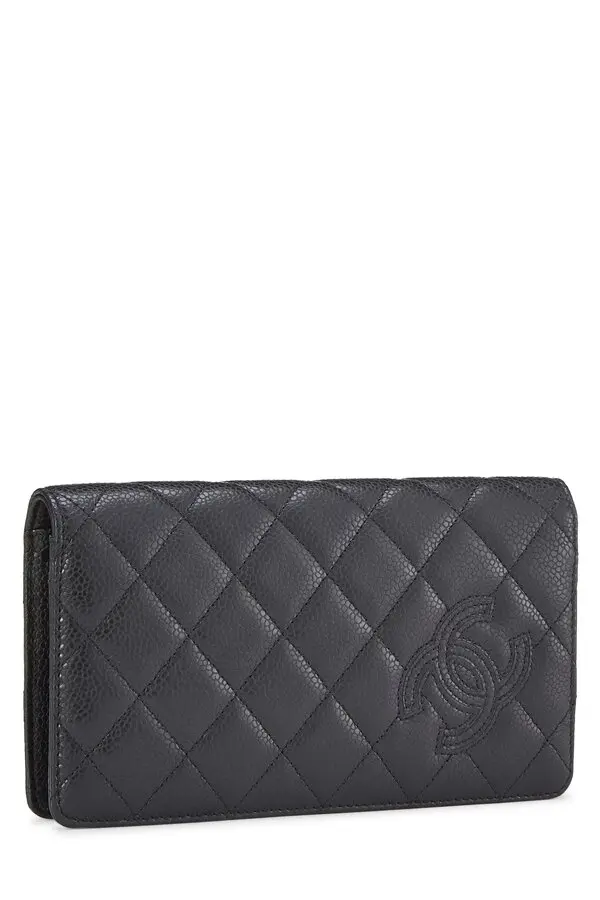 Chanel Caviar Long Wallet