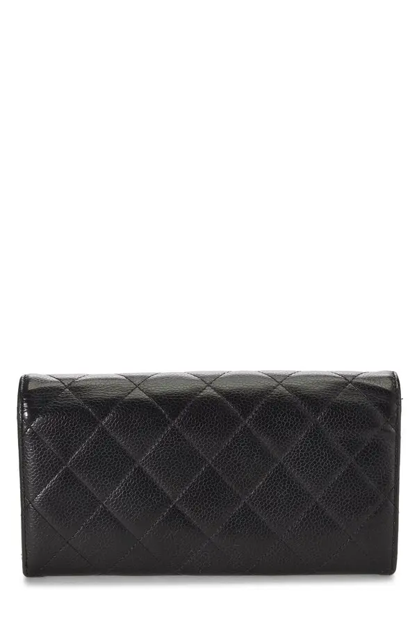 Chanel Caviar Long Wallet
