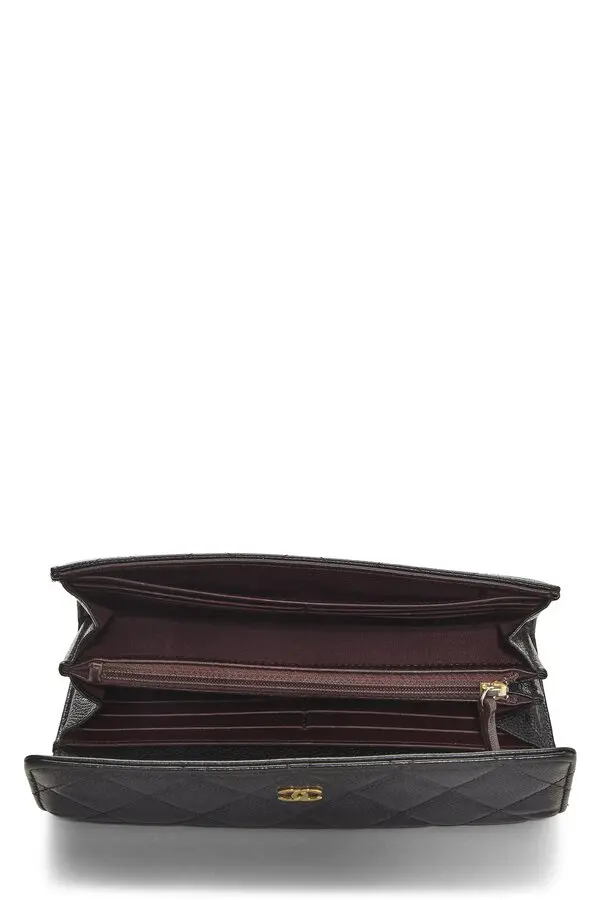 Chanel Caviar Long Wallet