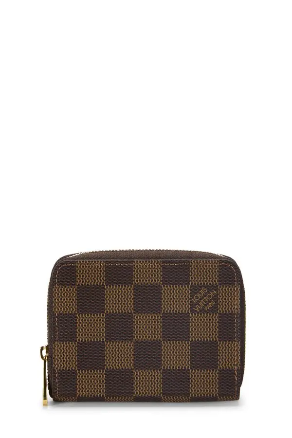 LOUIS VUITTON Damier Ebene Zippy Coin Purse