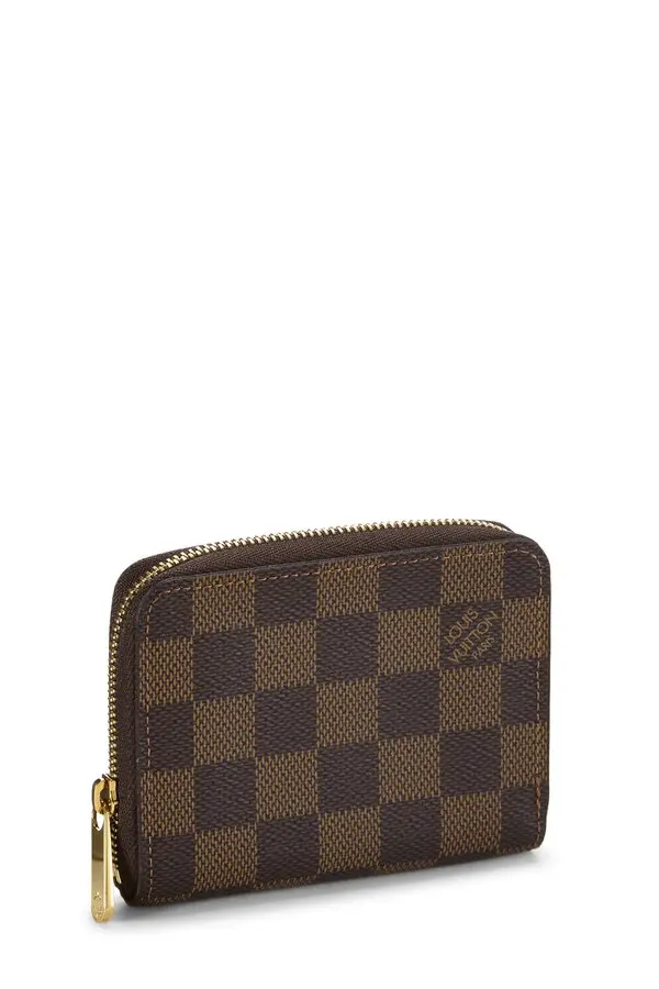 LOUIS VUITTON Damier Ebene Zippy Coin Purse