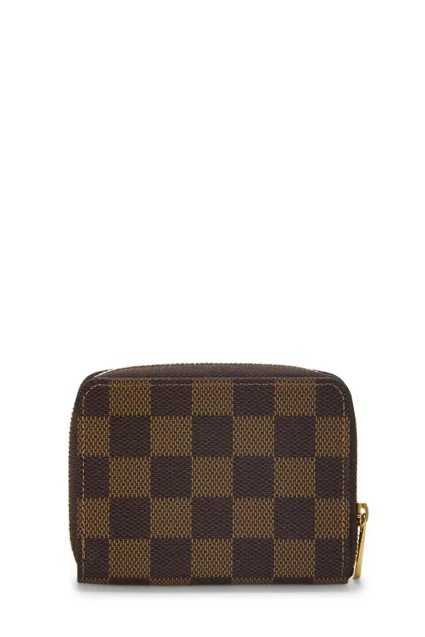 LOUIS VUITTON Damier Ebene Zippy Coin Purse