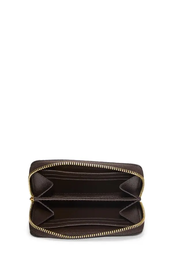 LOUIS VUITTON Damier Ebene Zippy Coin Purse