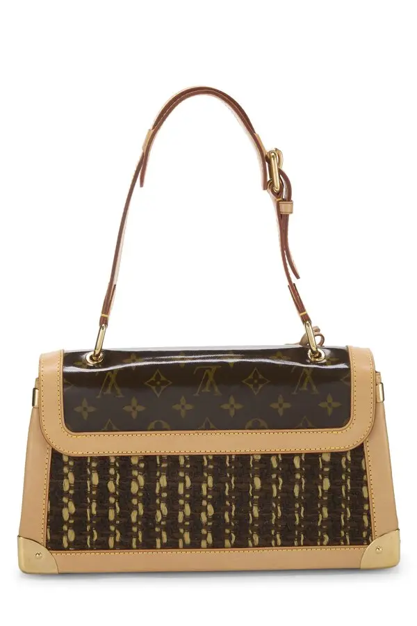 LOUIS VUITTON Monogram Tweed Bag