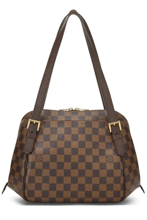 LOUIS VUITTON Damier Ebene Belem - Brown