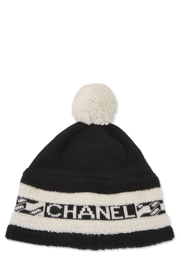 Chanel Cashmere Logo Beanie